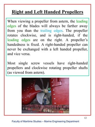 Lect 9 ship propellers (new) | PPTX