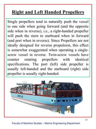 Lect 9 ship propellers (new) | PPTX