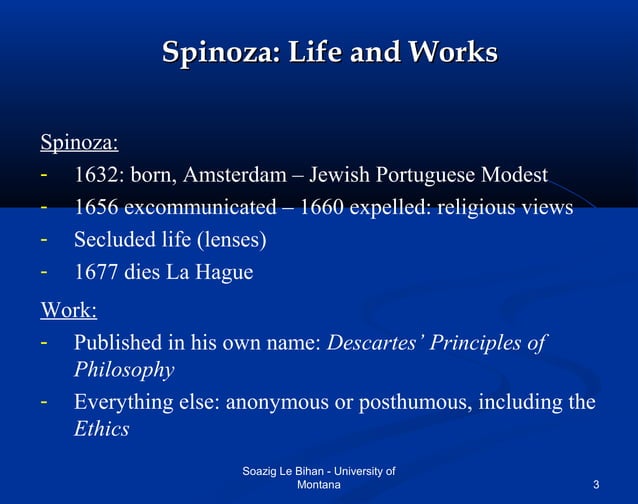 Spinoza Problem Spinoza | PPT