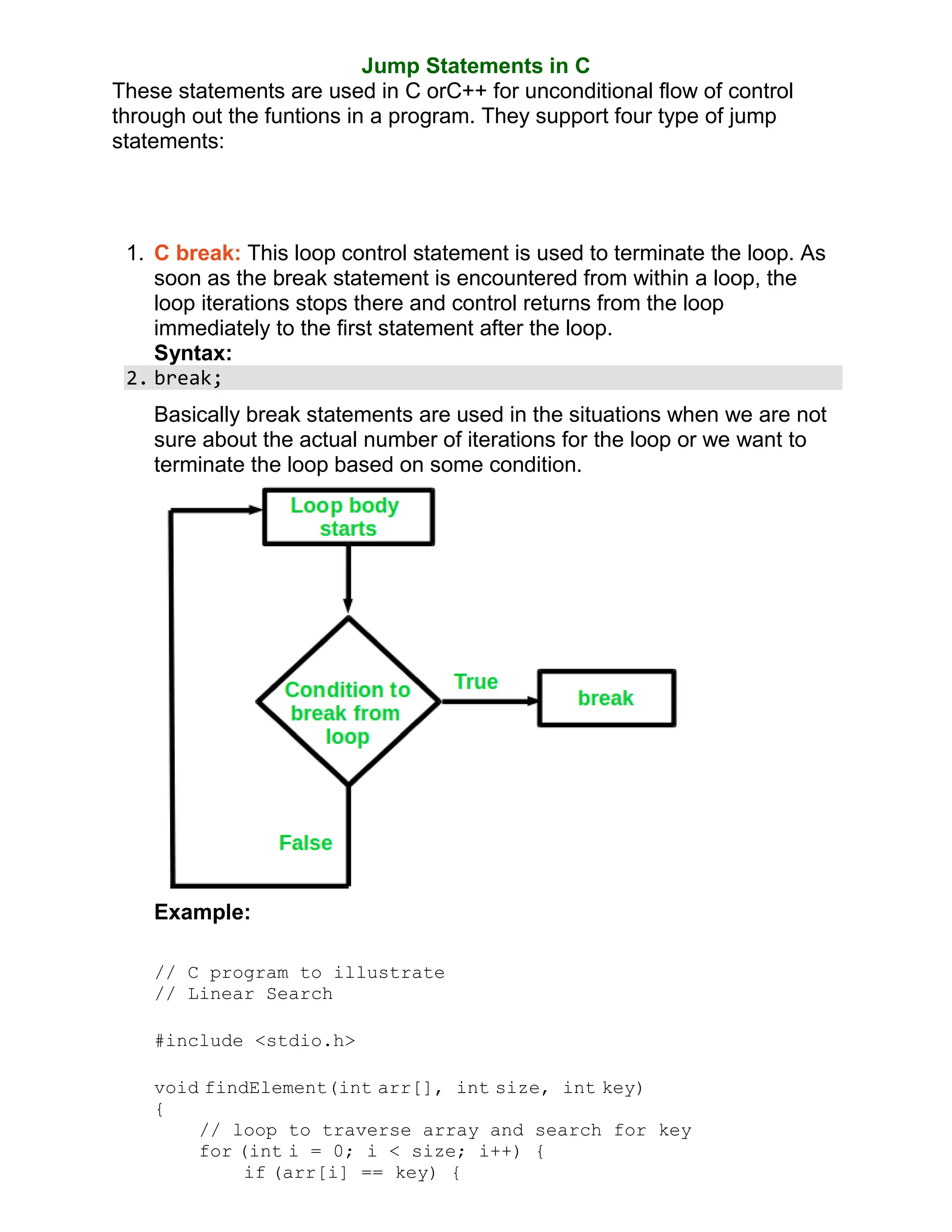 Control structure and Looping statements | PDF