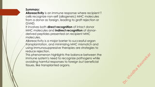 Self MHC (Major Histocompatibility Complex) restriction | PPTX
