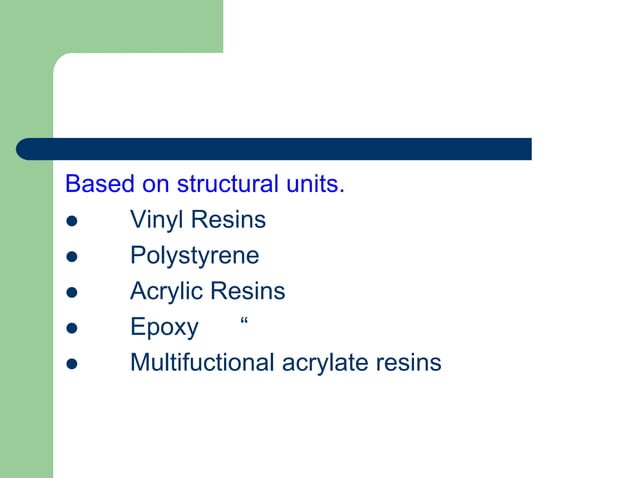 lect dental-polymers.ppt including heat and cold | PPT | Chemistry ...