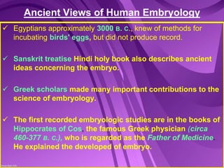 embriology of human | PPT