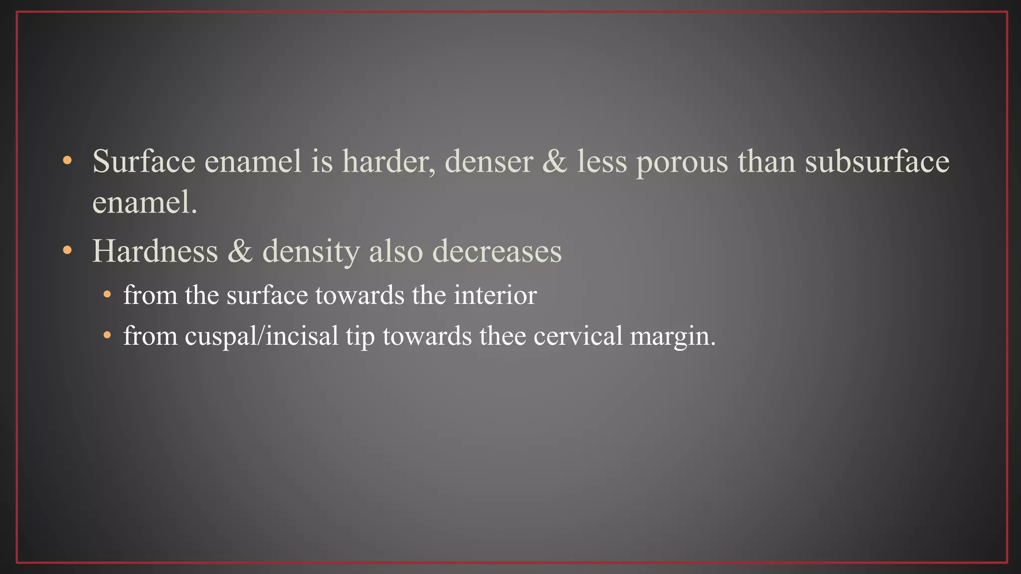 1st BDS Lecture on tooth Enamel | PPTX