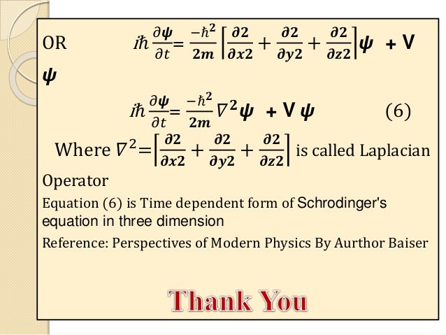 Deriving fma from schrodinger's equation - balanceptu