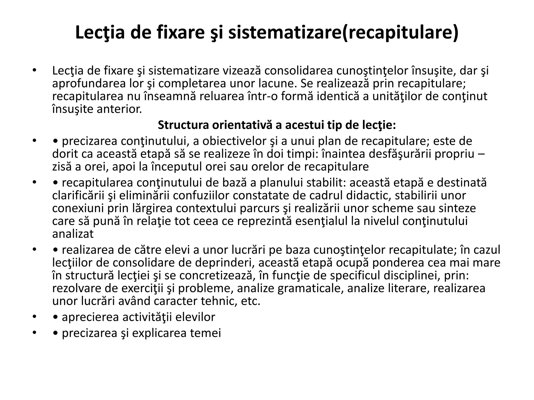 Lectia | PPT