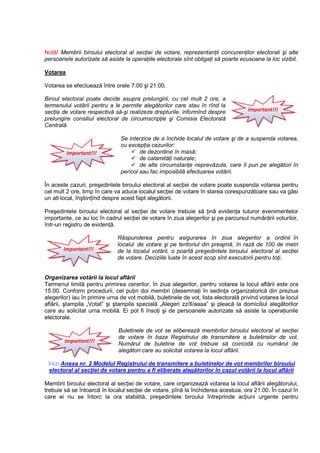 Lectia teoretica "Ziua alegerilor" | PDF