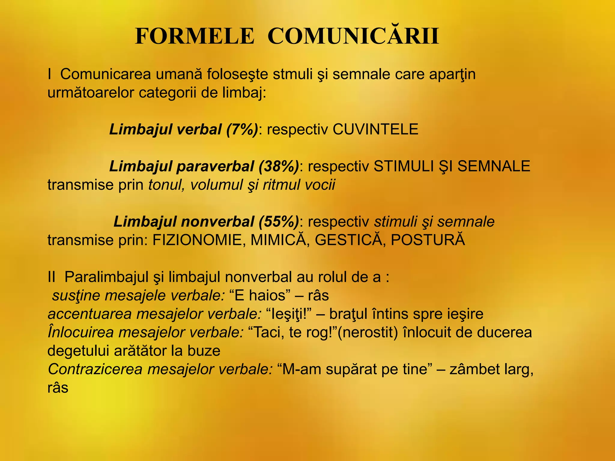 Lectie comunicarea ppt | PPT