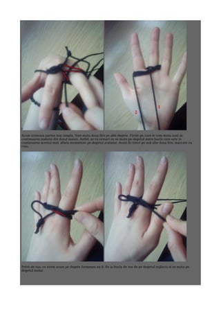 Lectie de lucru manual macrame-metanie | PDF