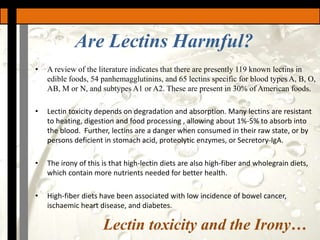 Lectins - The next medical tool? | PPTX