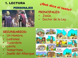 Lectio divina el buen samaritano | PPTX