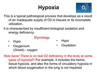 Hypoxia physiology and everything included | PDF