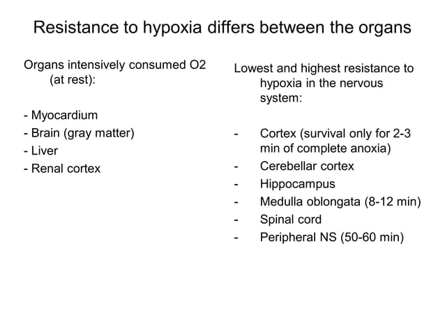 Hypoxia physiology and everything included | PPT