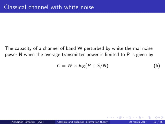 Lecture on classical and quantum information | PDF | Physics | Science