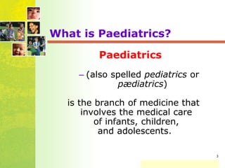 Lect med 3-pediatrics as profession | PPTX