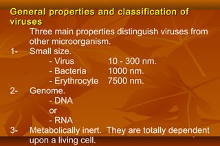Lect no.1 a introduction to virology-gen.prop and class | PPT