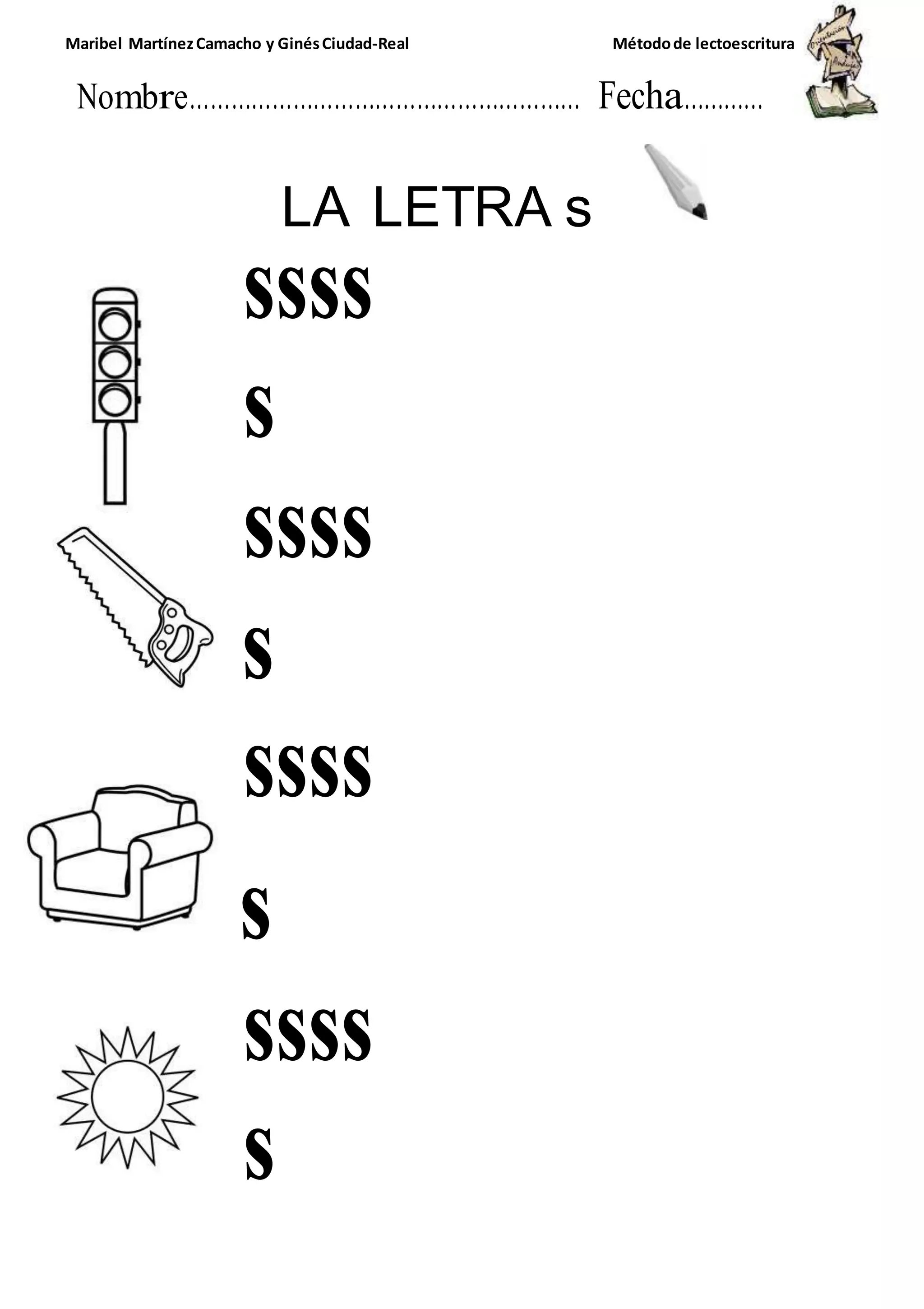 Lectoescritura completo-orientacionandujar-consonante-s | DOCX