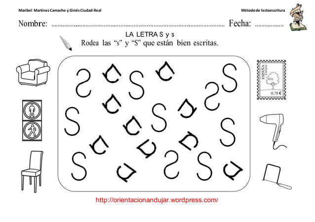 Lectoescritura completo-orientacionandujar-consonante-s | DOCX