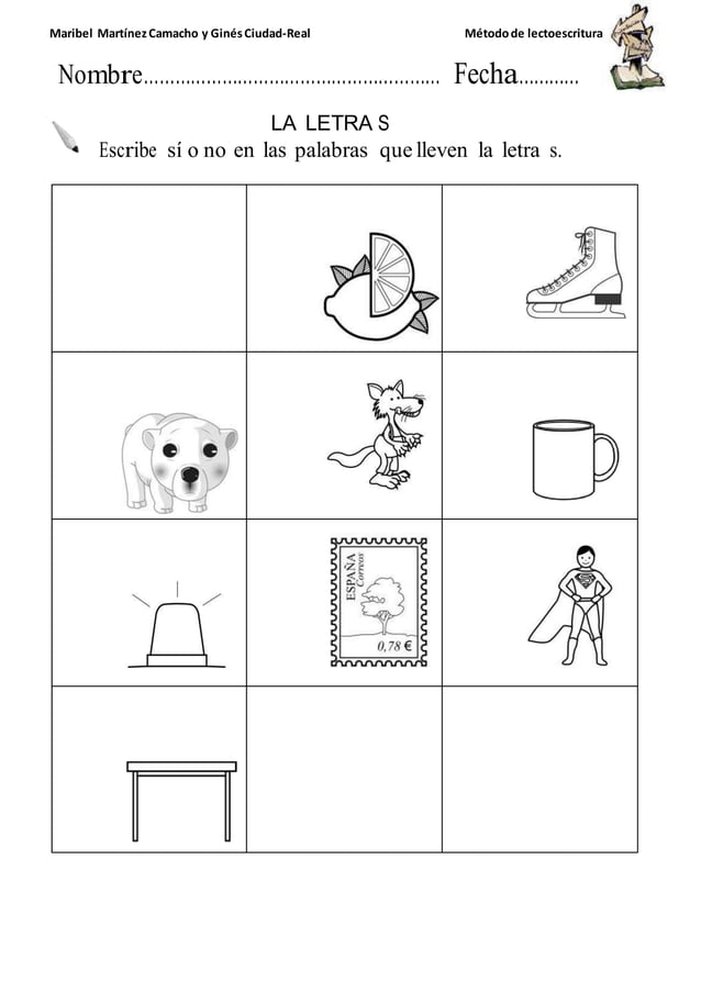 Lectoescritura completo-orientacionandujar-consonante-s | DOCX