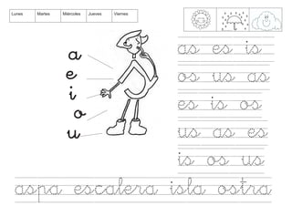 Lectoescritura consonantes | PDF