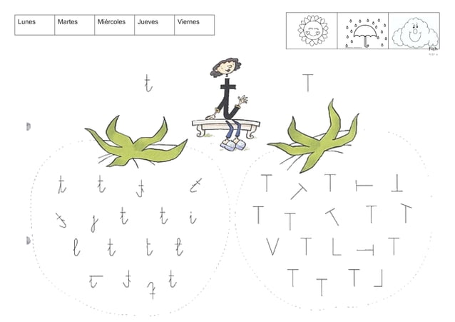 Lectoescritura consonantes | PDF