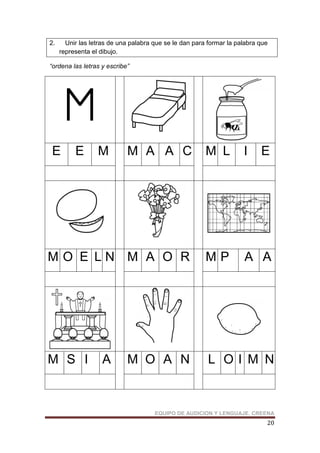 Lectoescritura fonema m | PDF