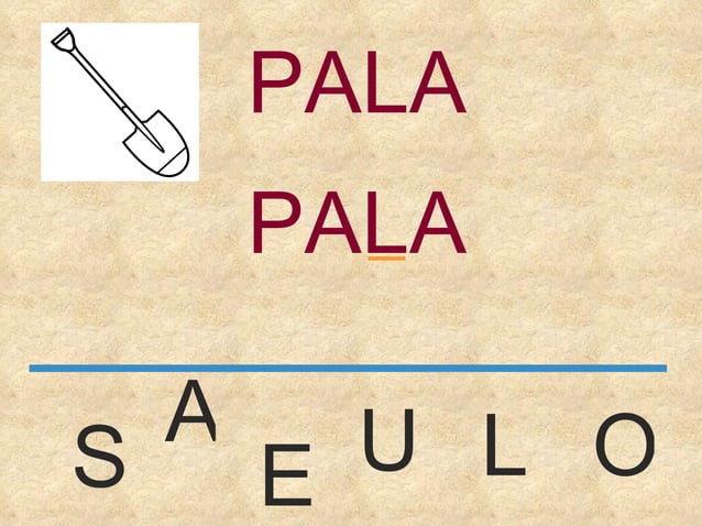 Lectoescritura (l s - m - p) | PPT