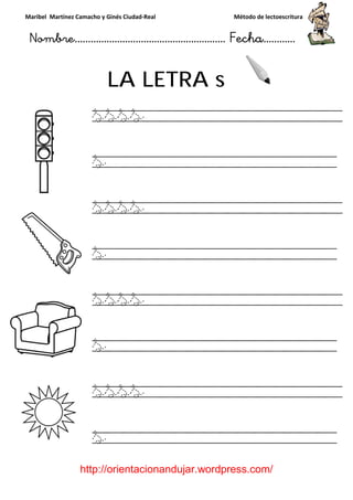 Lectoescritura letra ss | PDF