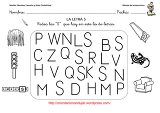 Lectoescritura letra ss | PDF