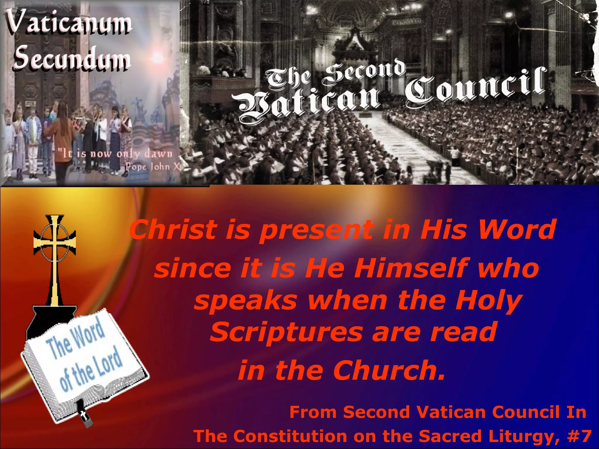 Lectors and commentators | PPT