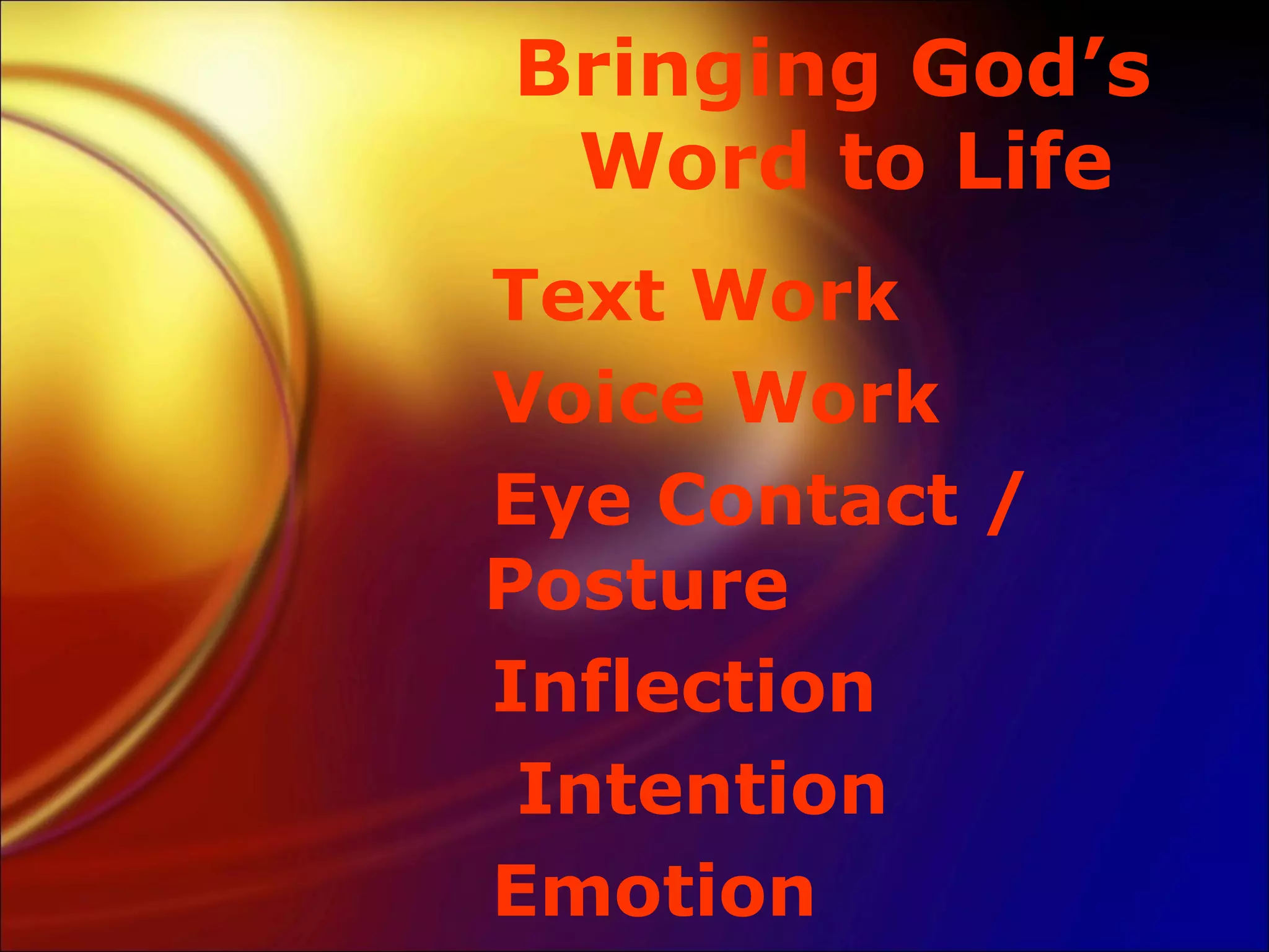 Lectors and commentators | PPT