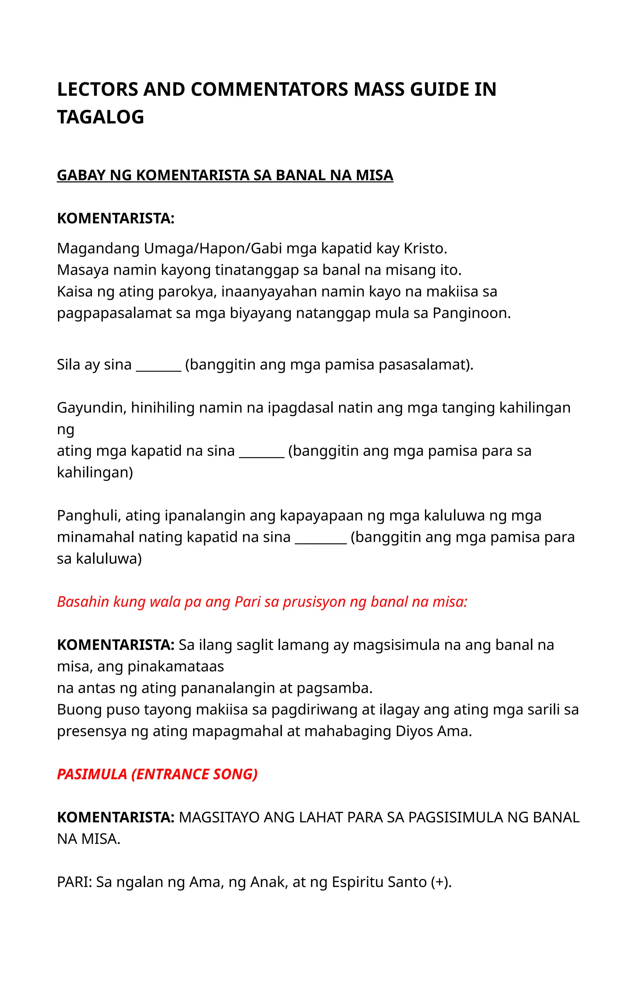 LECTORS AND COMMENTATORS MASS GUIDE IN TAGALOG.docx
