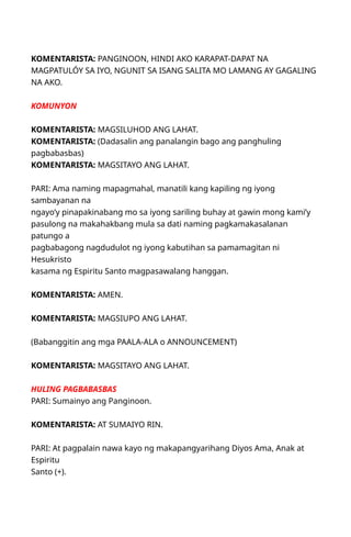 LECTORS AND COMMENTATORS MASS GUIDE IN TAGALOG.docx