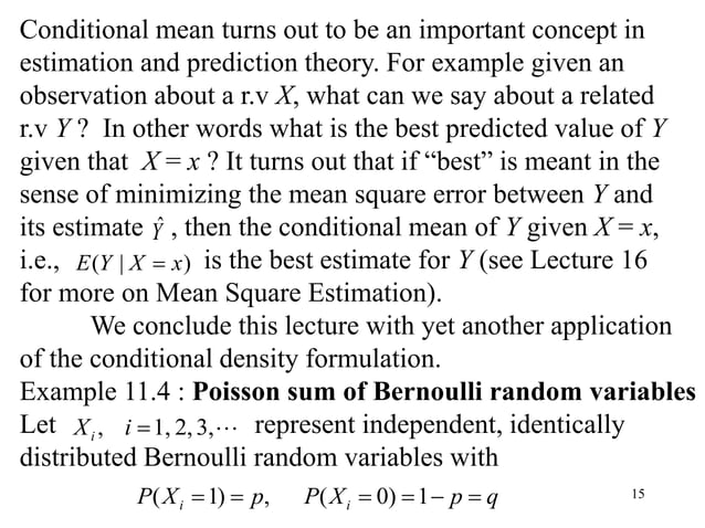 Conditional density function ectr11a.ppt