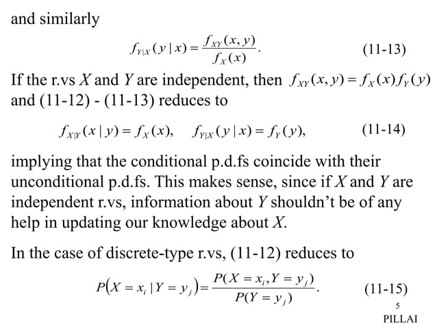 Conditional density function ectr11a.ppt