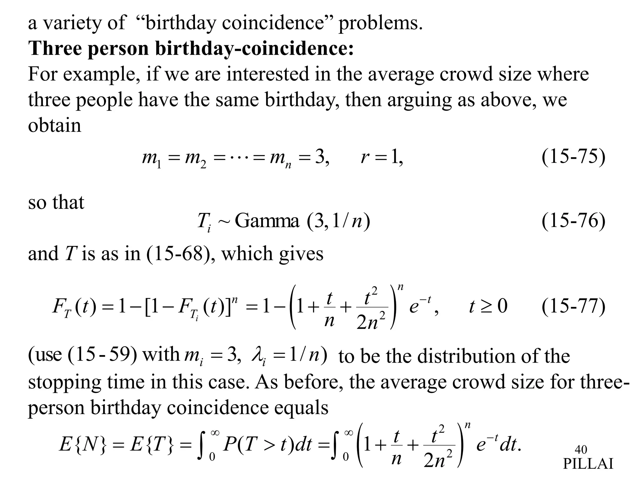 Poisson process and explaination lectr15.ppt