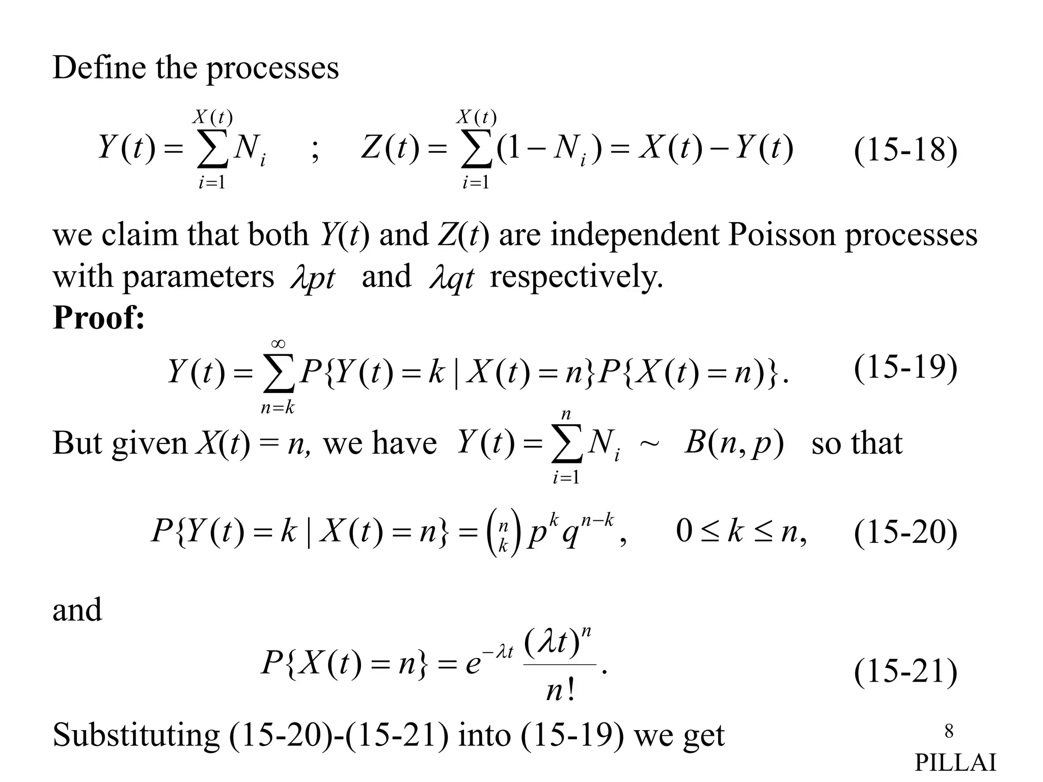 Poisson process and explaination lectr15.ppt