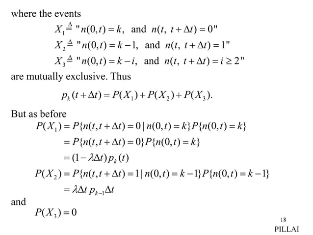 Poisson process and explaination lectr15.ppt | Physics | Science