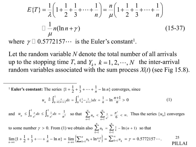 Poisson process and explaination lectr15.ppt | Physics | Science