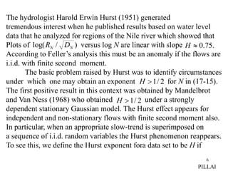 Long term trend and hurst phenomenonlectr17.ppt