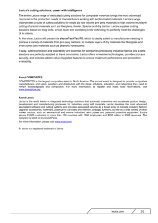 Lectra acma 2010_final | PDF