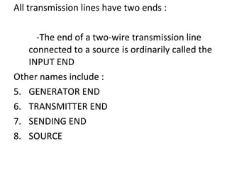Lec transmission line | PPT
