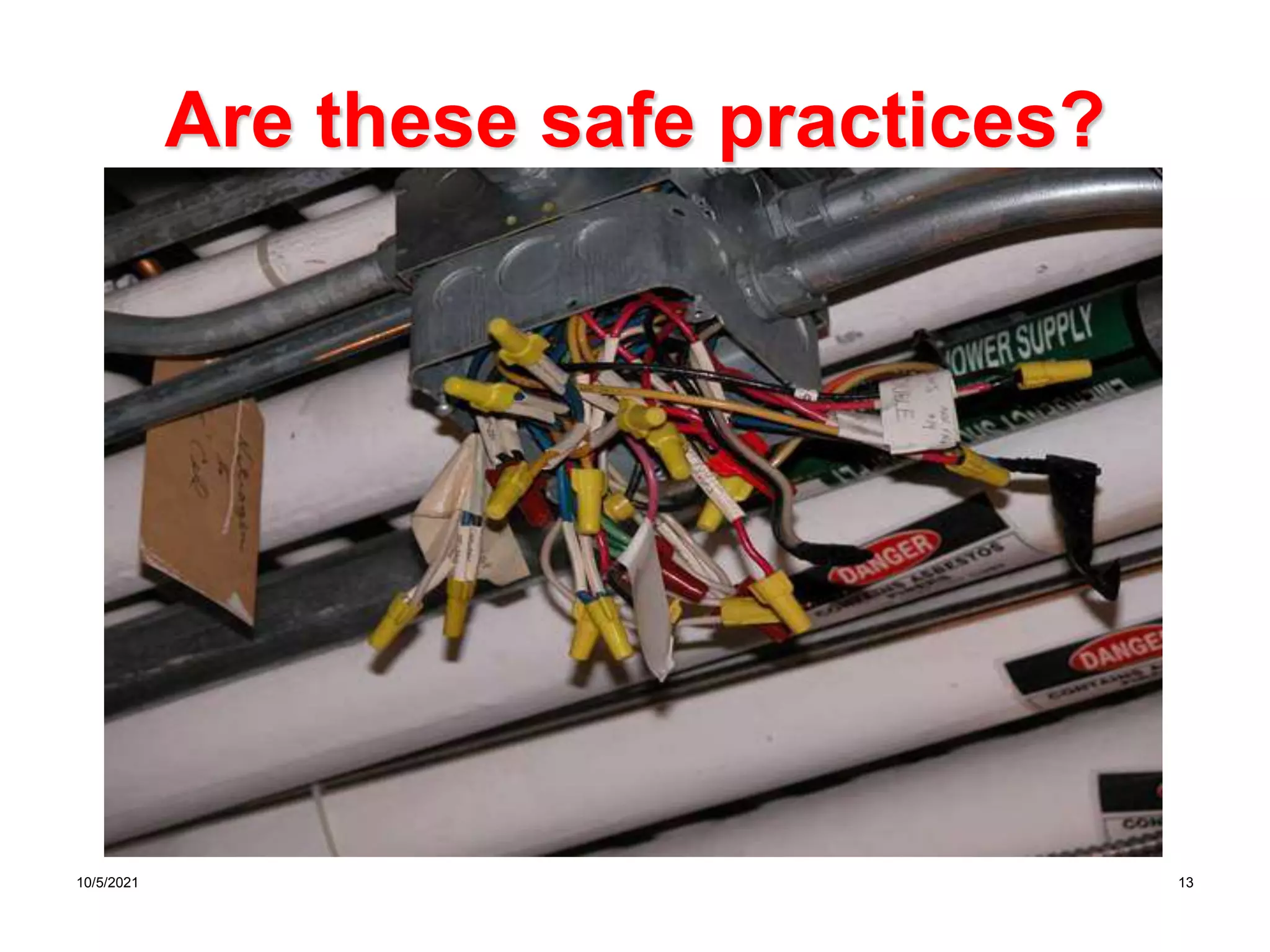 ELectrical hazards | PPT