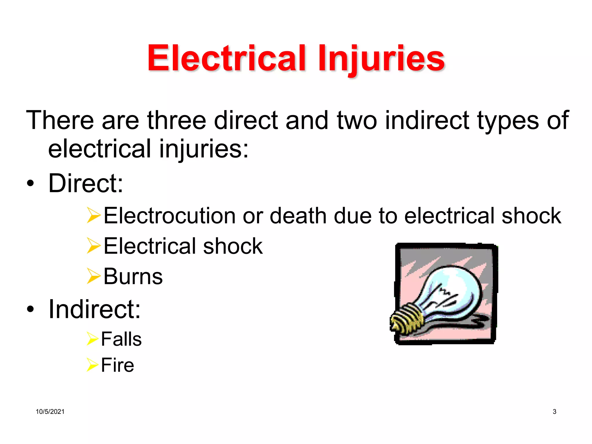 ELectrical hazards | PPT