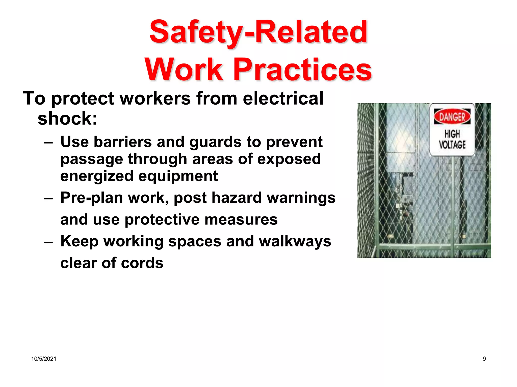 ELectrical hazards | PPT