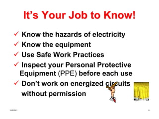 ELectrical hazards | PPT