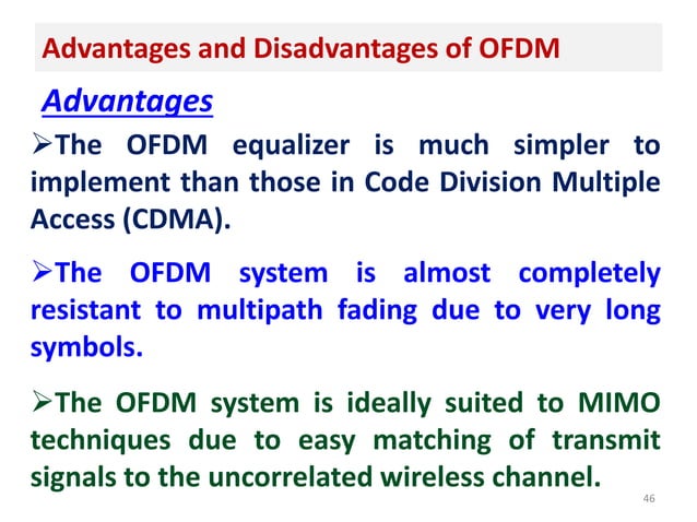 Wireless Channel Impairment Mitigation Techniques | PPTX