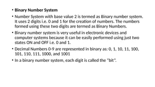 Lecture Three concerns NUMBERING SYSTEM.pptx