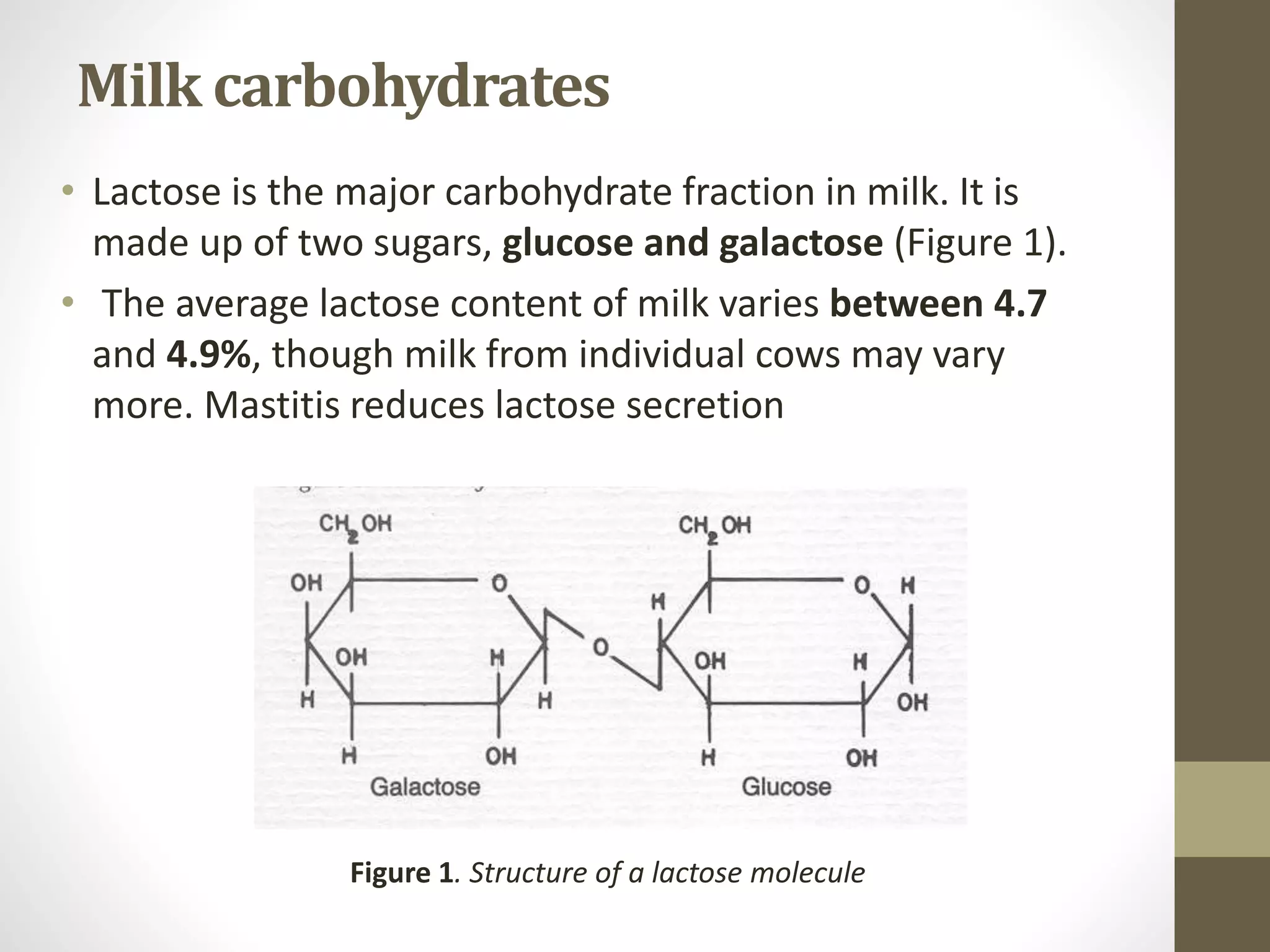 carbohydrate and salt and vitamins milk | PPTX