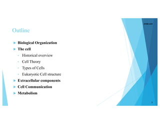 biology introduction to the cell of biology | PPT